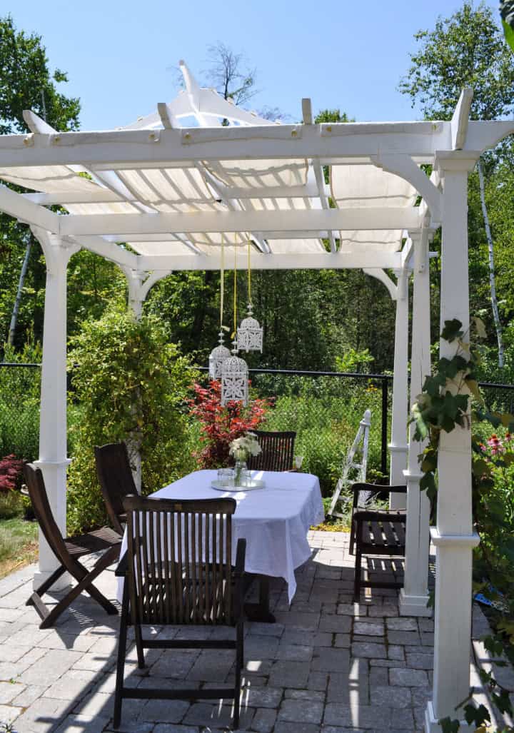 DIY Pergola Shade Cover