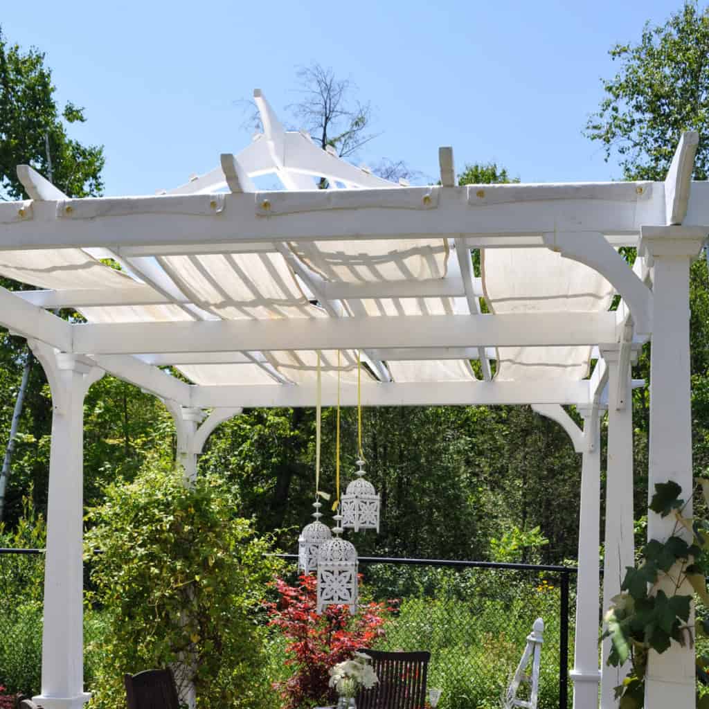 DIY Pergola Shade Cover