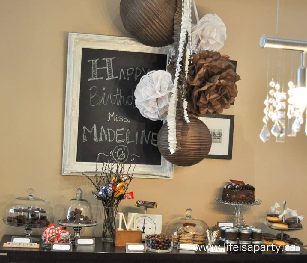 Chocolate Themed Party - Life is a Party