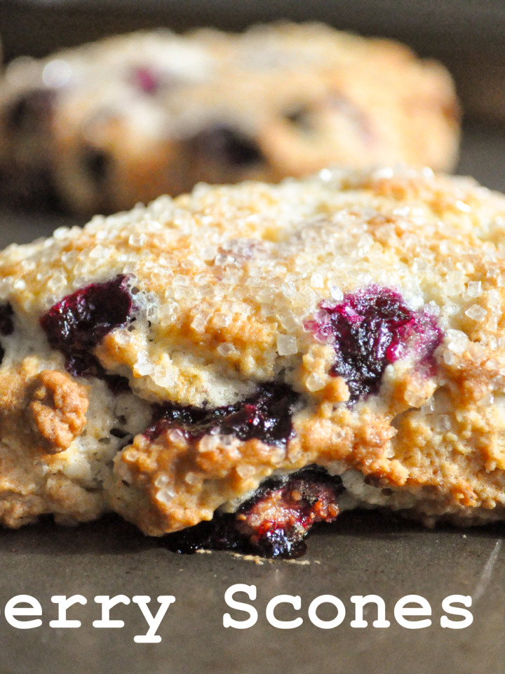 Easy Food Processor Scones - Life is a Party