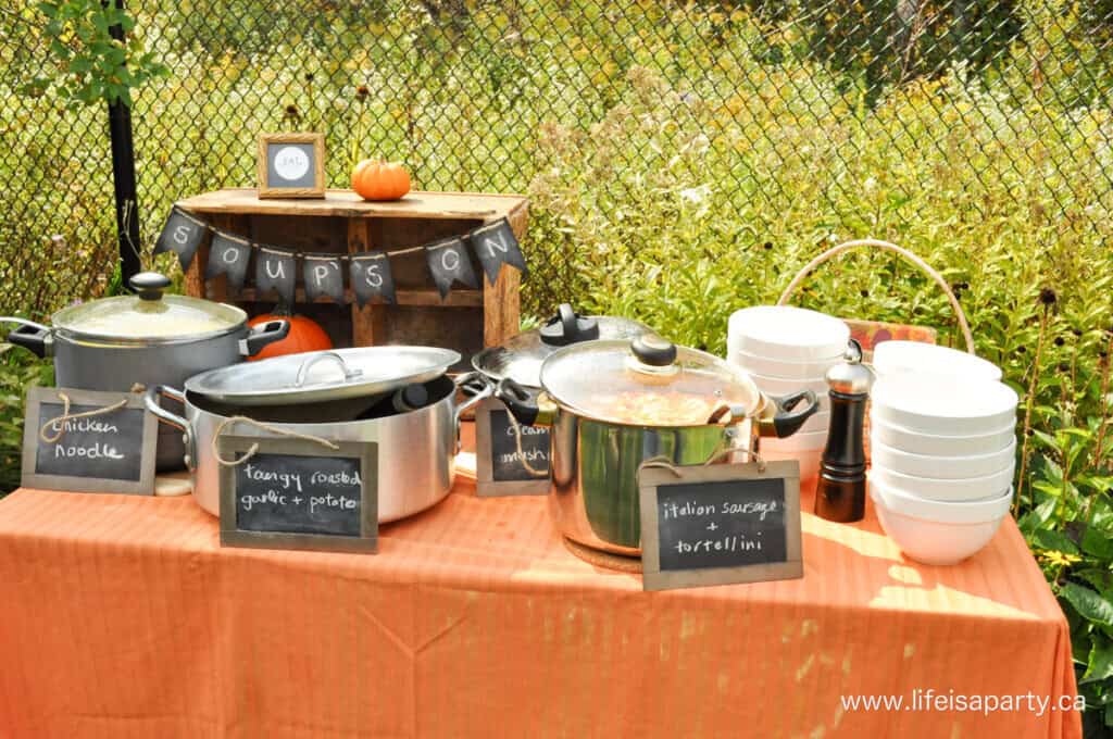 How To Throw A Cozy Soup Party - Life is a Party