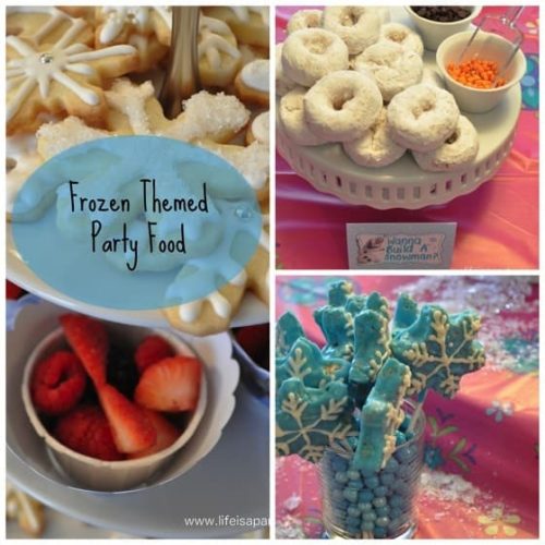 Frozen Themed Party -Dinner and Movie Night - Life is a Party