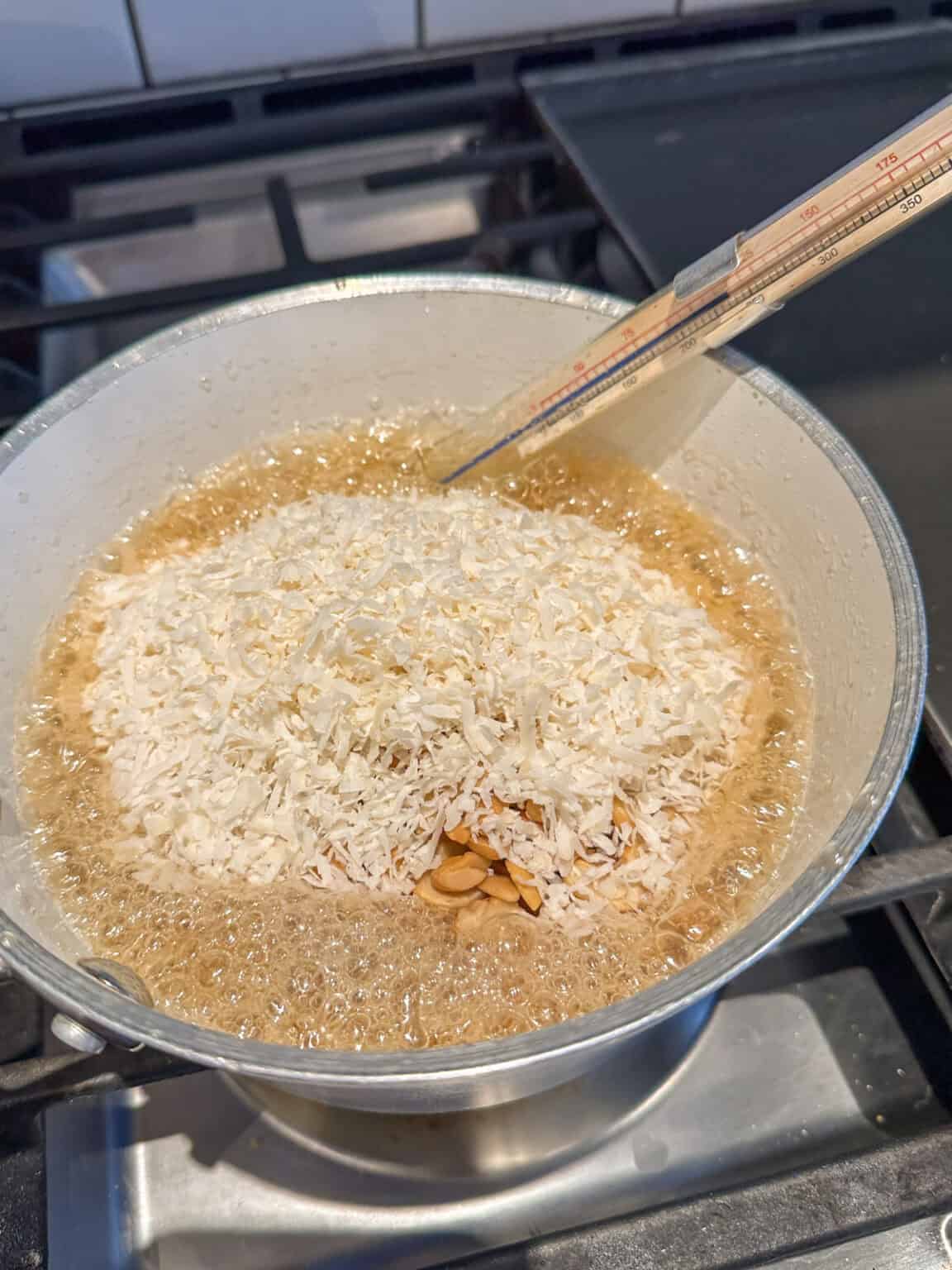 Cashew Coconut Brittle - Life is a Party