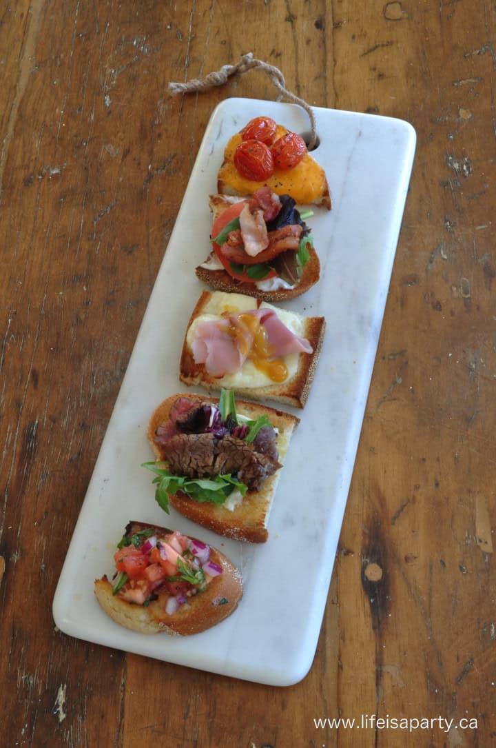 How To Throw A Toast Dinner Party And Toast Topper Ideas - Life is a Party