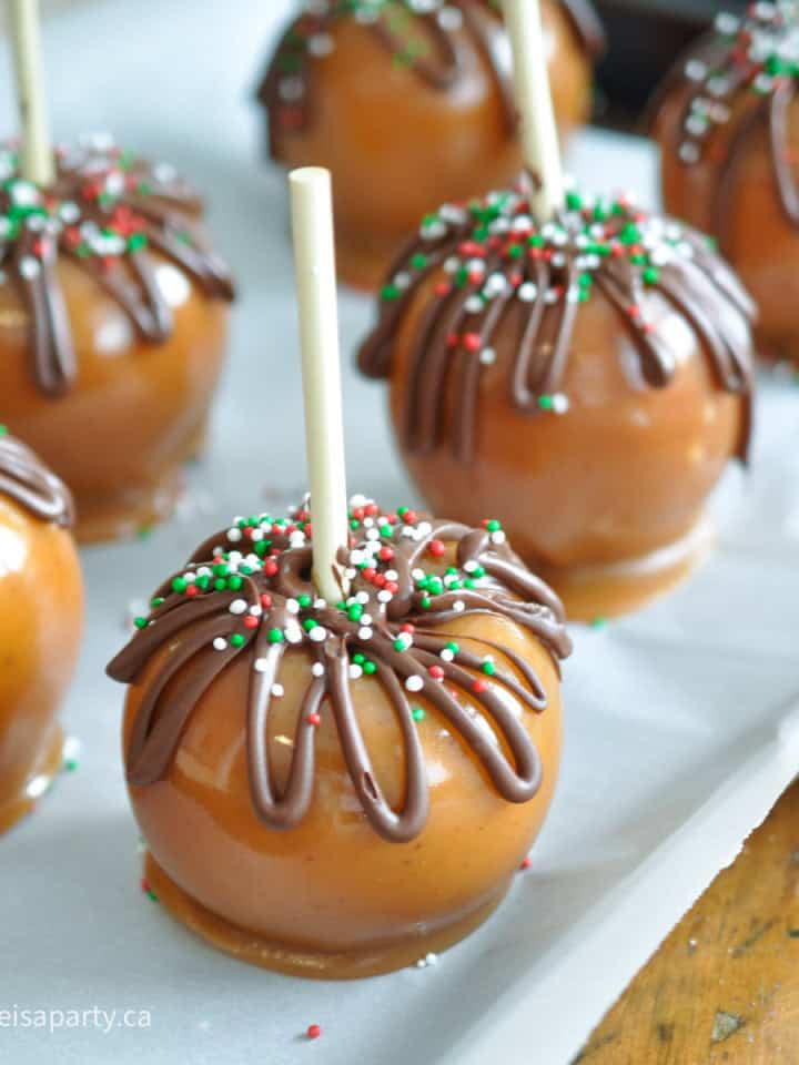 Easy Homemade Caramel Apple Fondue - Life is a Party