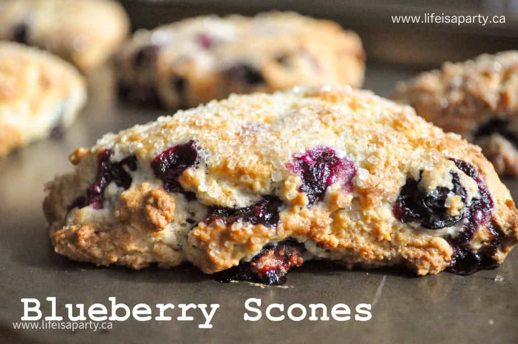 Easy Food Processor Scones - Life is a Party