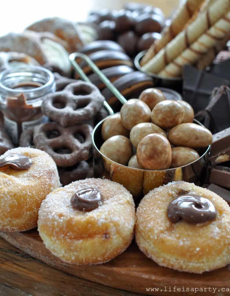 Chocolate Charcuterie Board - Life is a Party