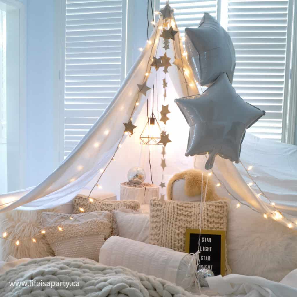 How To Build The Ultimate Pillow Fort - Life is a Party