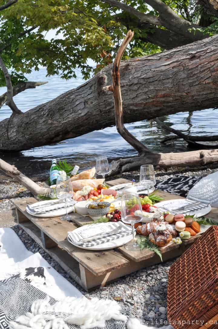 French Picnic Inspiration - Life is a Party