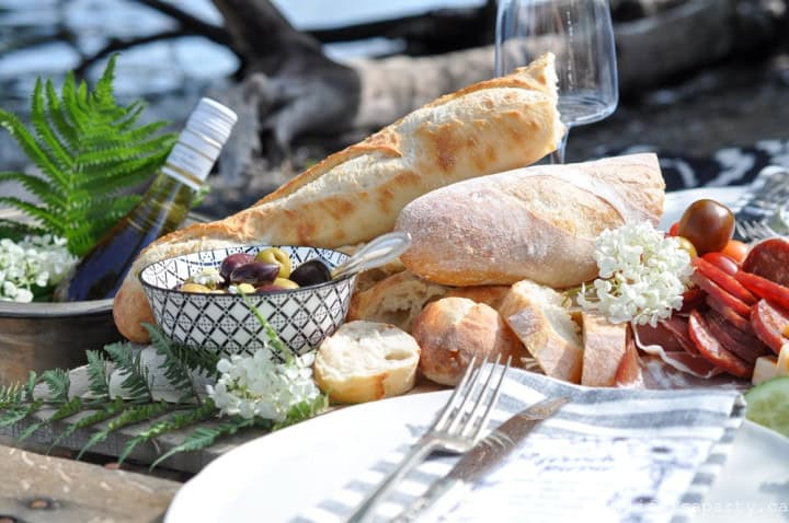 French Picnic Inspiration - Life is a Party