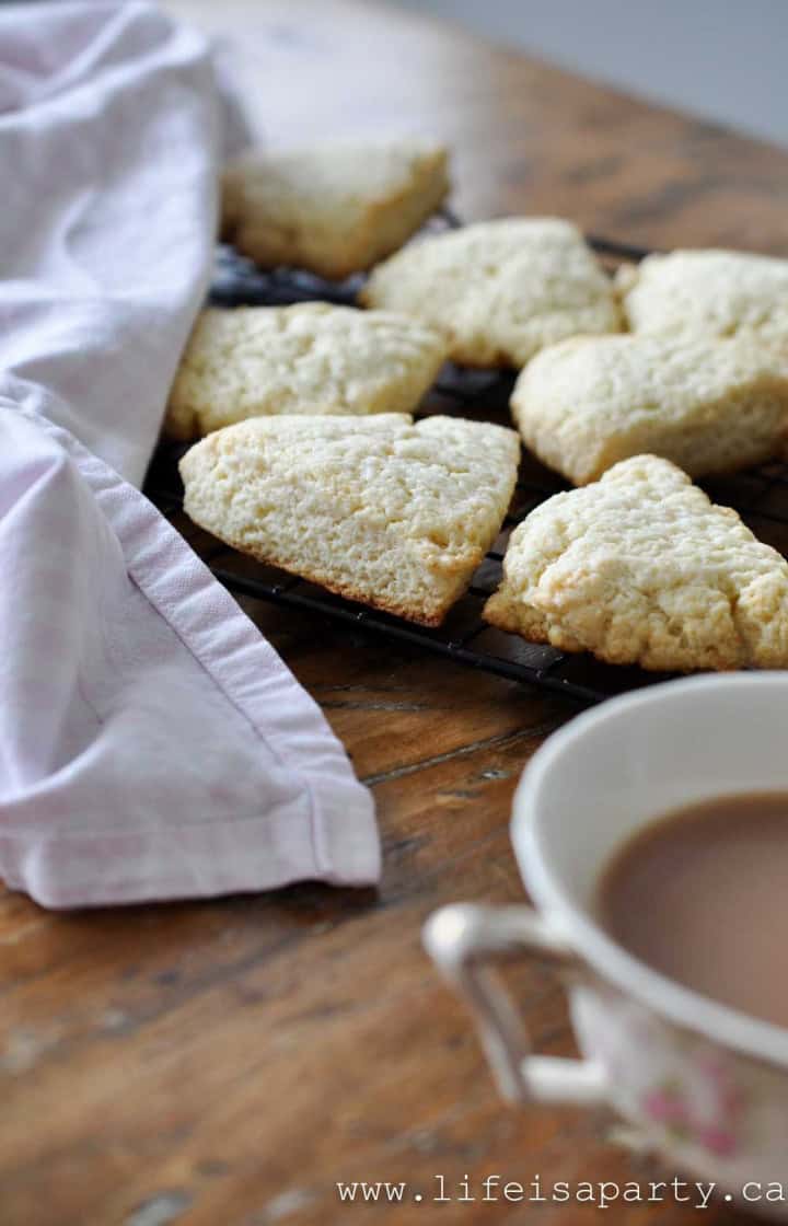 Easy Food Processor Scones - Life is a Party