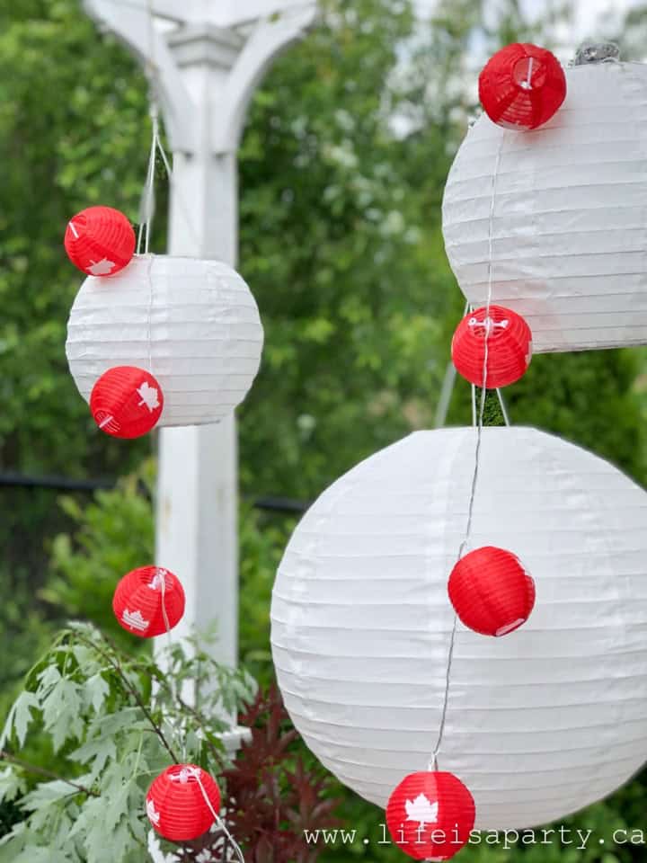 Canada Day BBQ Party and Free Printables - Life is a Party