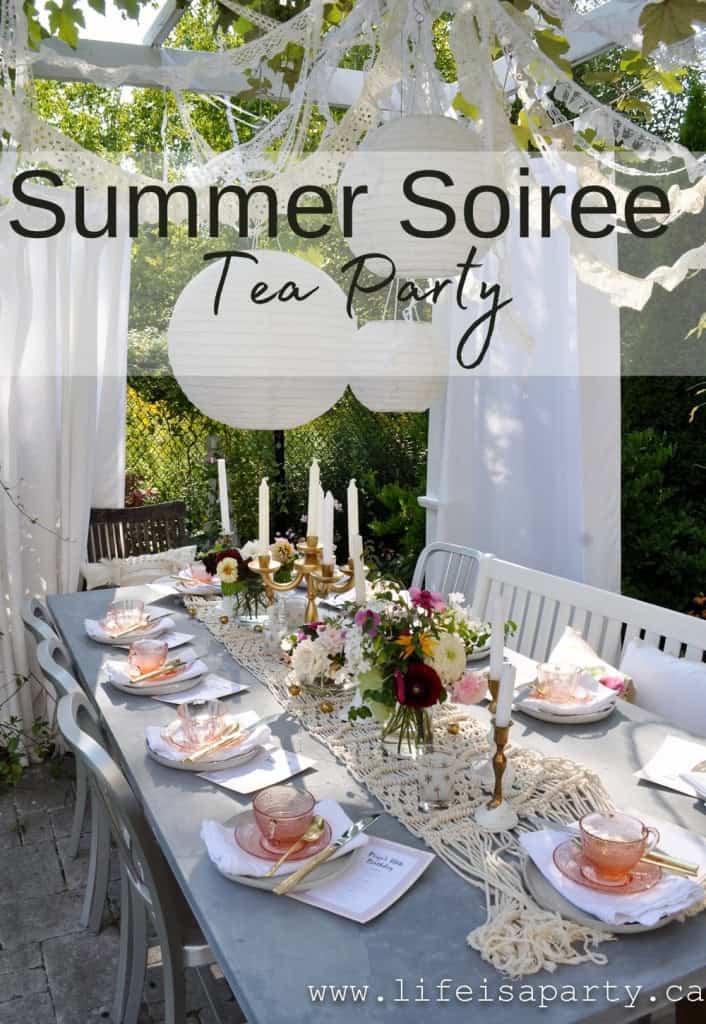 How To Throw An Afternoon Tea Party For Adults - Life is a Party