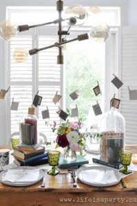 Book Themed Party - Life is a Party