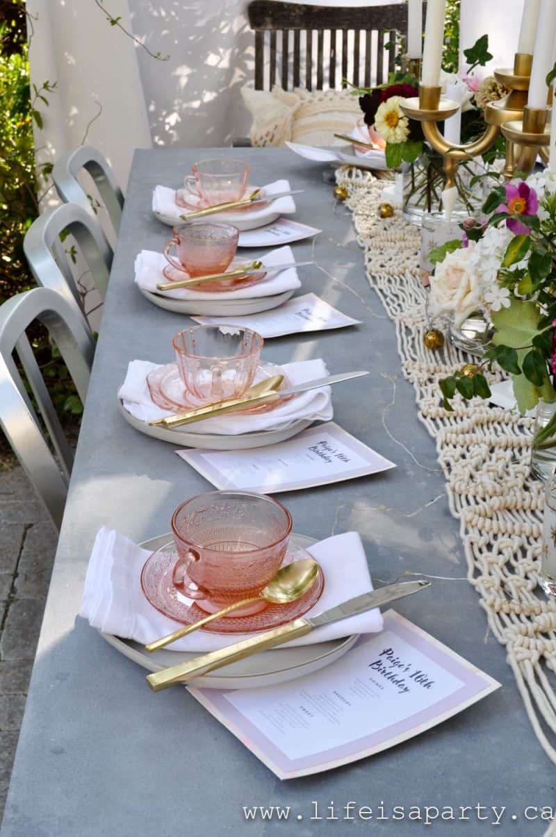 How To Host A Tea Party - Life is a Party