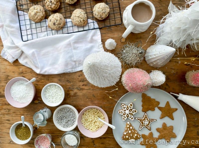 Christmas Cookie Baking Party - Life is a Party