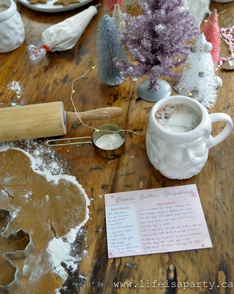 Christmas Cookie Baking Party - Life is a Party