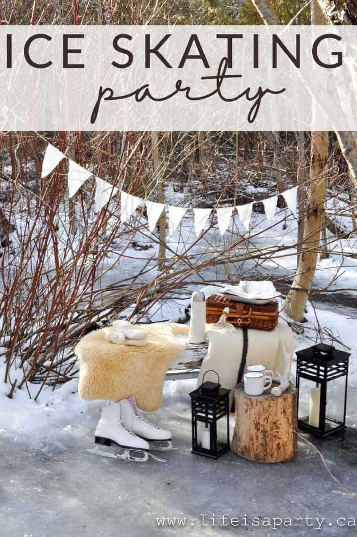 Winter Ice Skating Party - Life is a Party