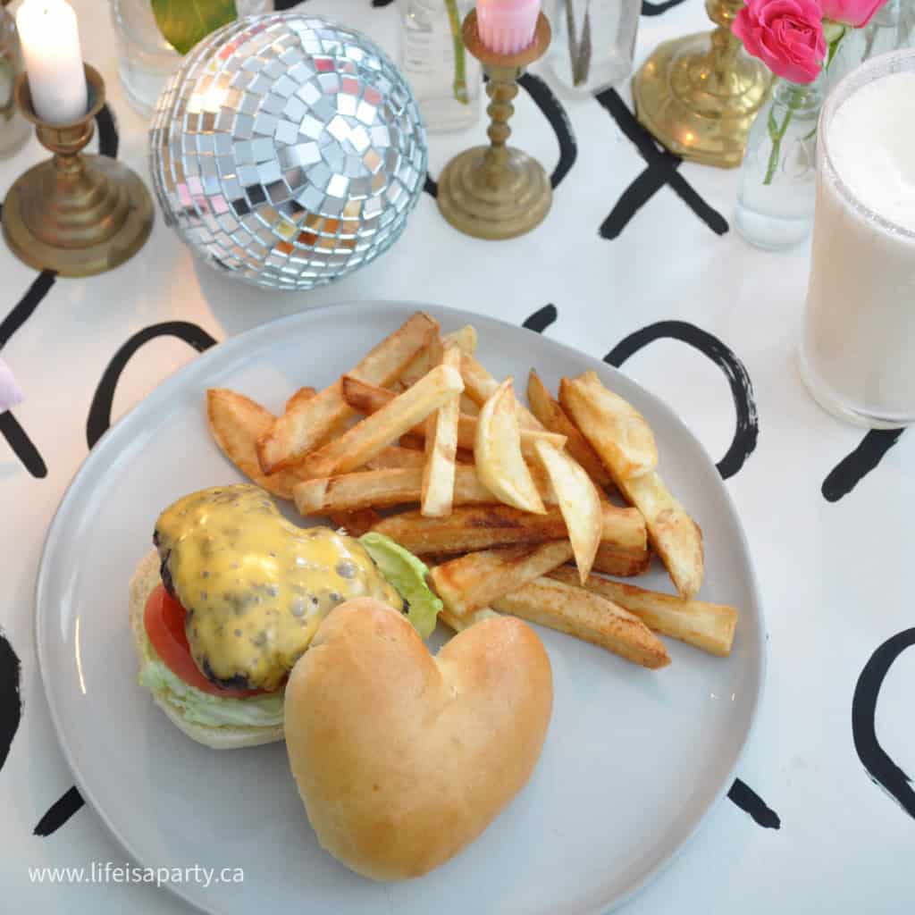 Heart Shaped Hamburgers - Life is a Party