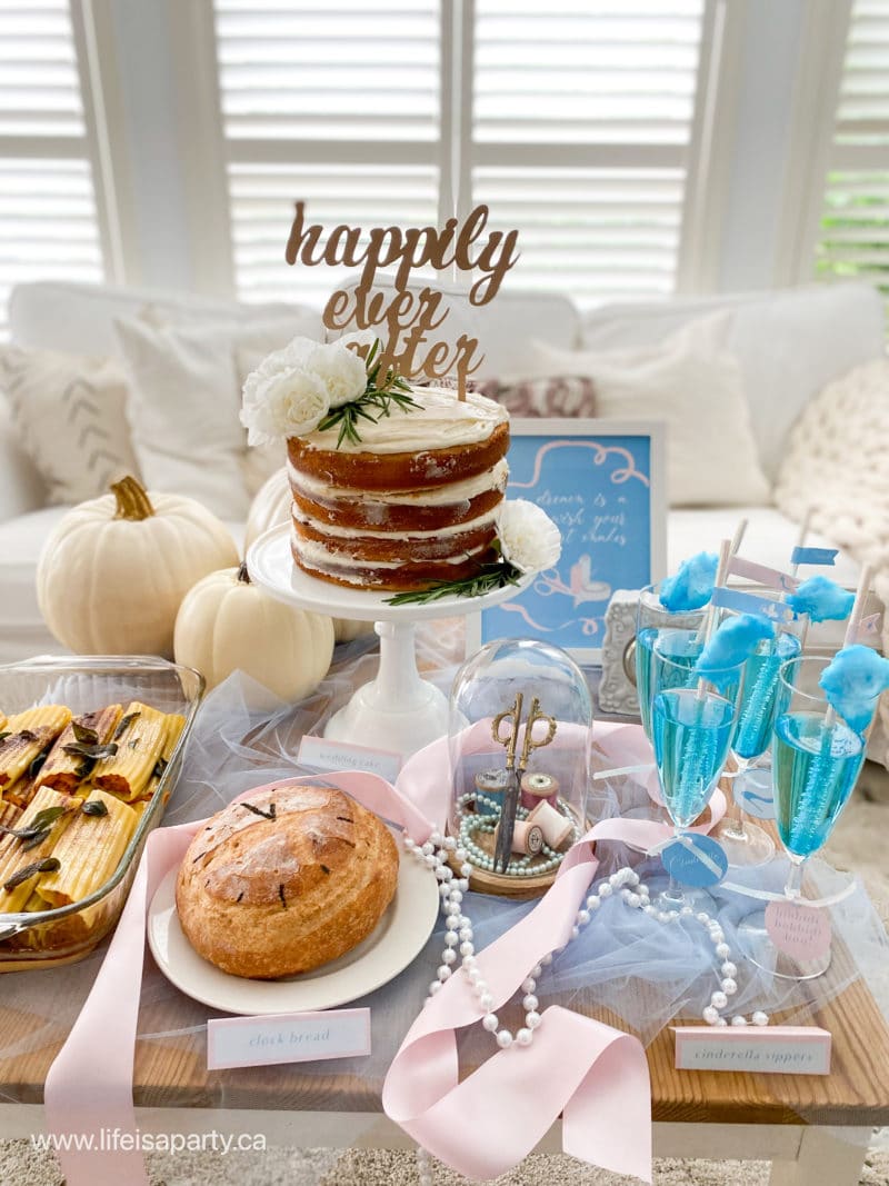 Cinderella Party -Dinner and Movie Night - Life is a Party
