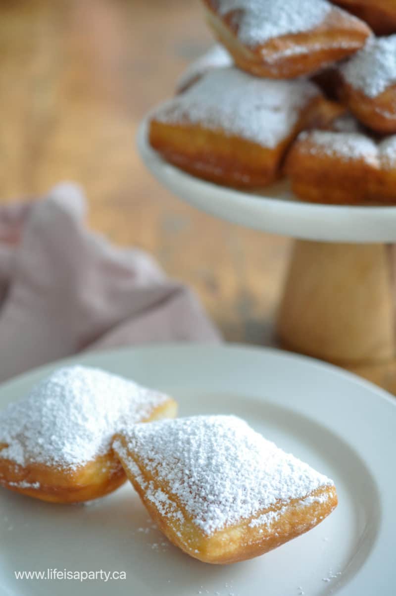 Tiana's Beignet Recipe from The Princess and The Frog - Life is a Party