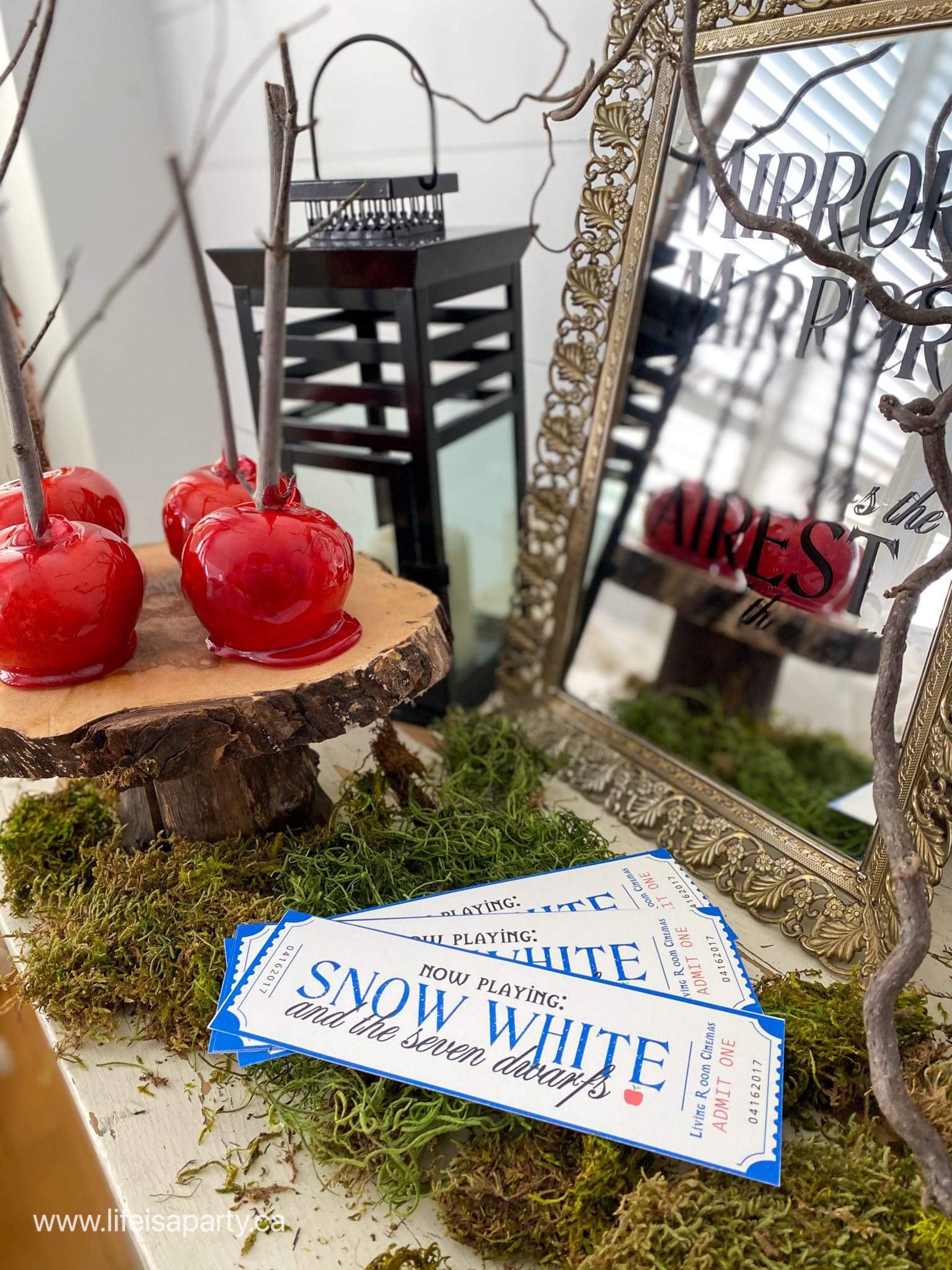 Snow White Party -Dinner and A Movie - Life is a Party