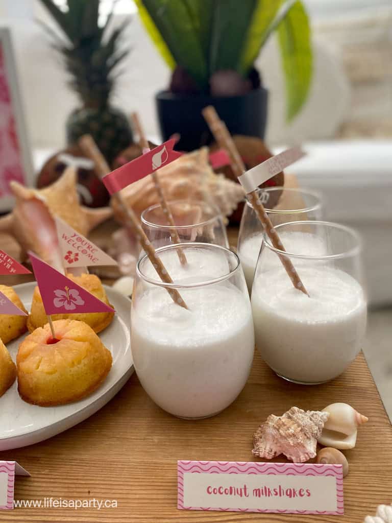 Moana Themed Party -Dinner and A Movie Night - Life is a Party