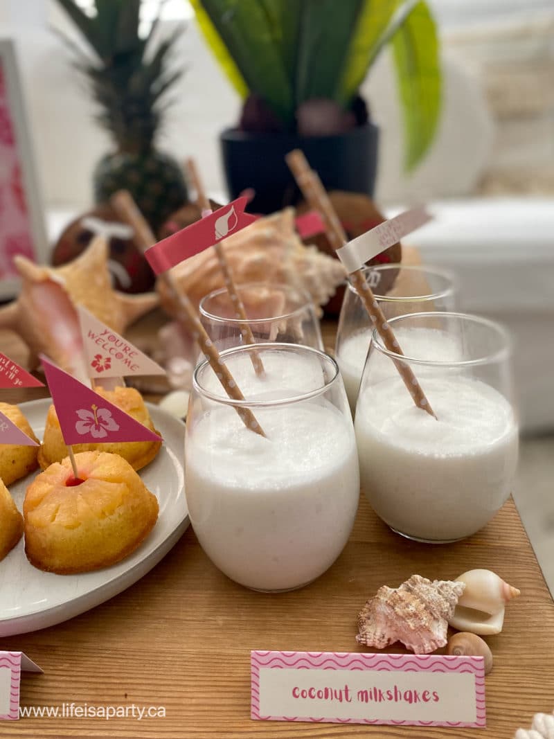 Moana Themed Party -Dinner and A Movie Night - Life is a Party