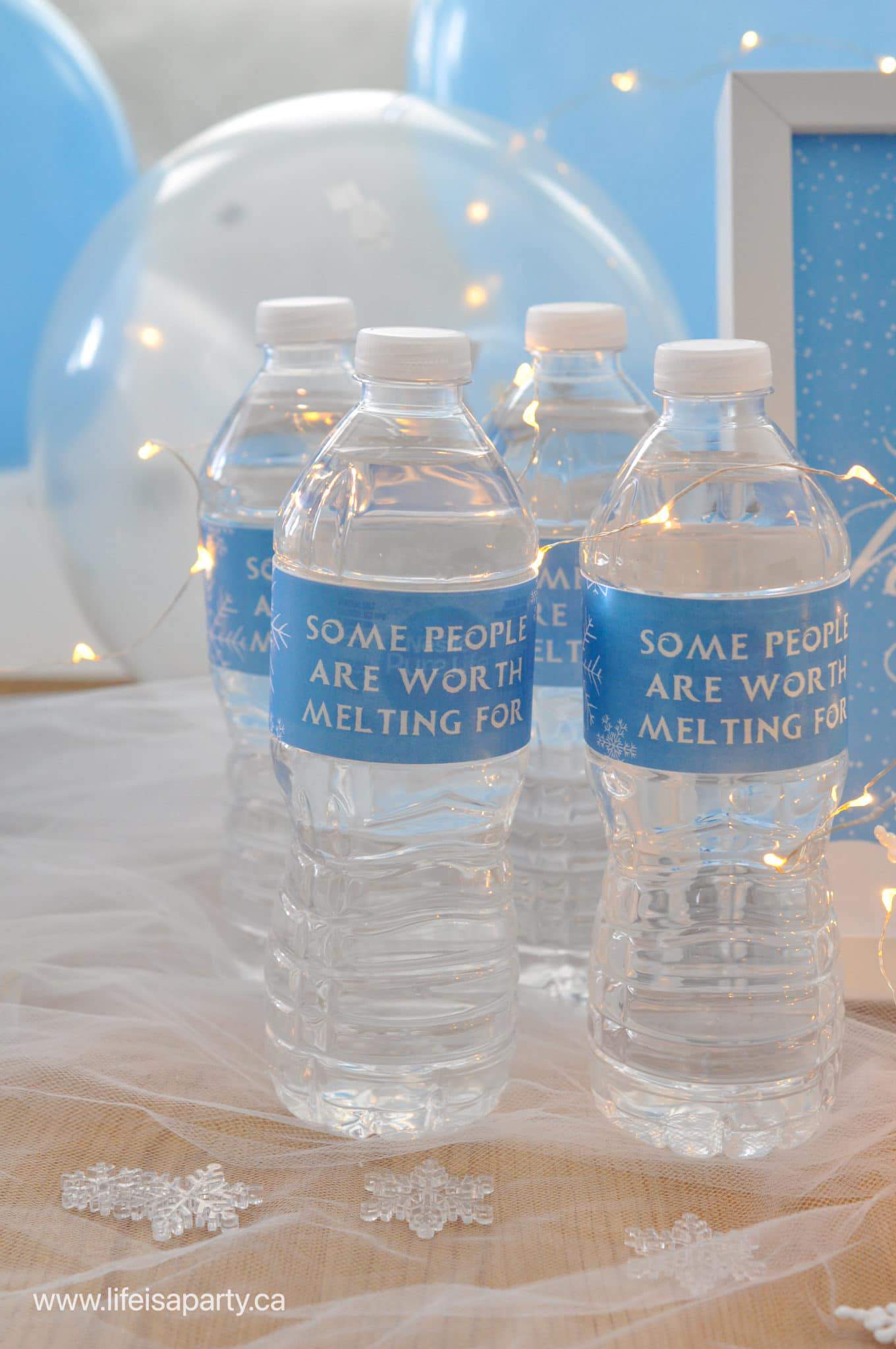 Frozen Themed Party -Dinner and Movie Night - Life is a Party