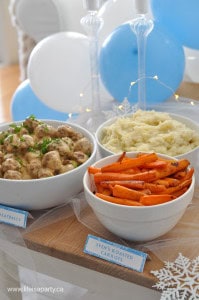 Frozen Themed Party -Dinner and Movie Night - Life is a Party