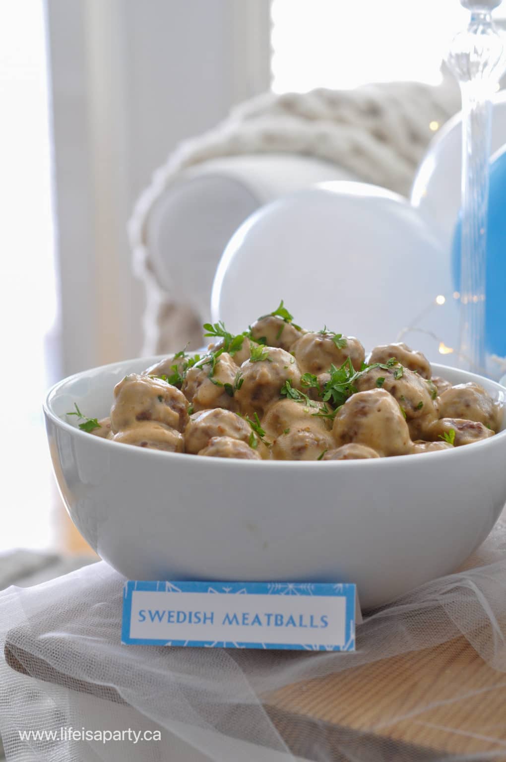 Frozen Themed Party -Dinner and Movie Night - Life is a Party