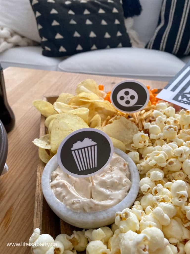 Chip Charcuterie Snack Board - Life is a Party