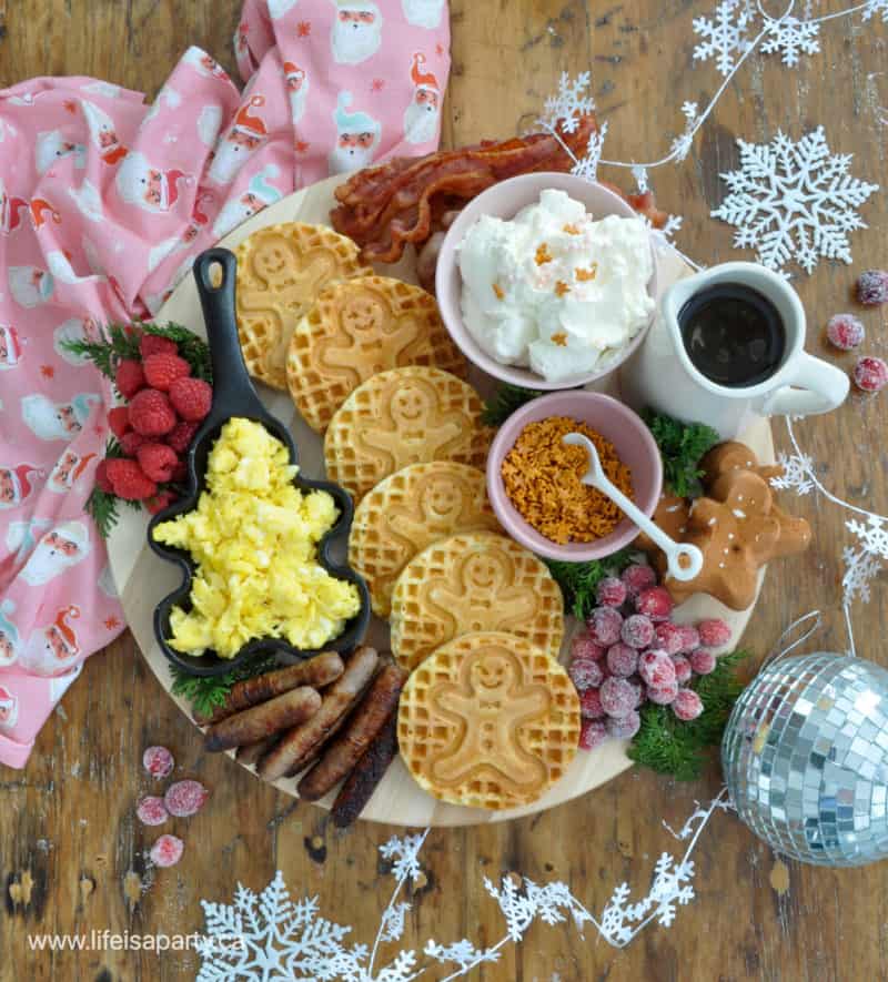 Christmas Breakfast Board - Life is a Party