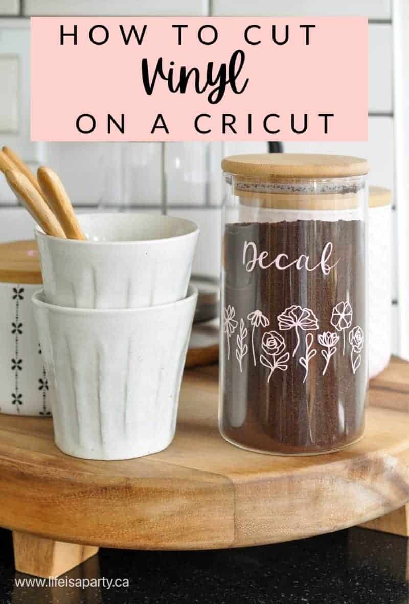 How To Cut Vinyl On Your Cricut Step By Step Beginners Guide - Life is ...