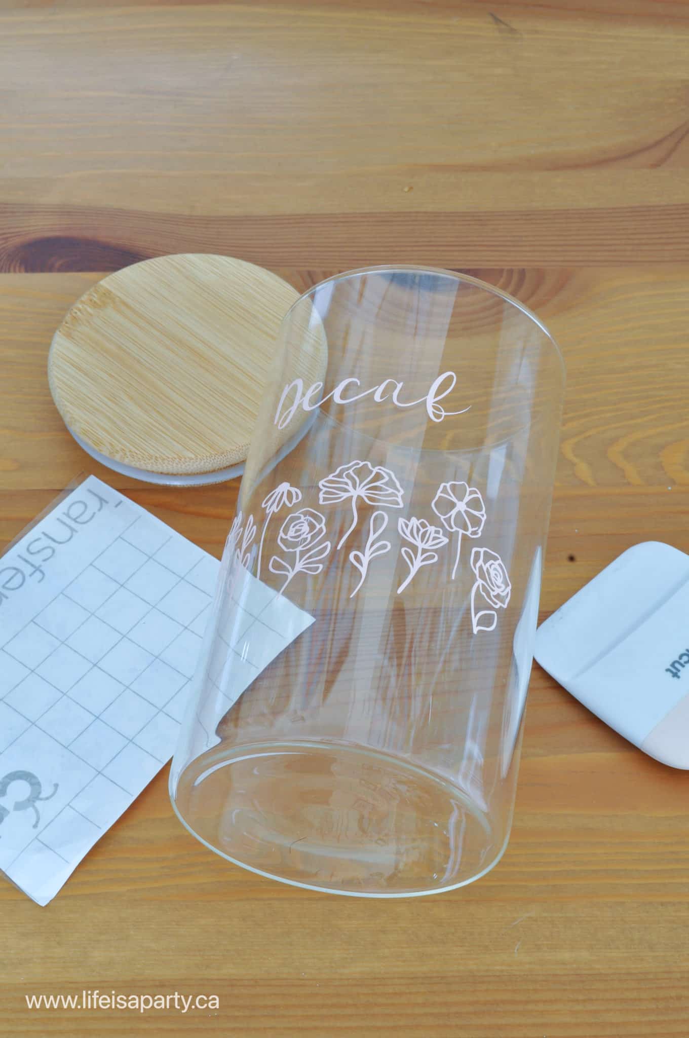 How To Use Cricut Transfer Tape - Life is a Party