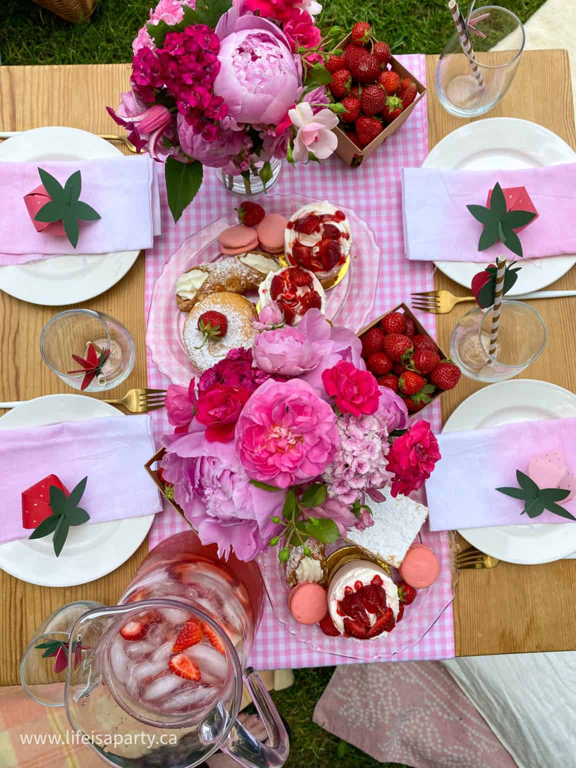 Sweet Strawberry Theme Party - Life is a Party