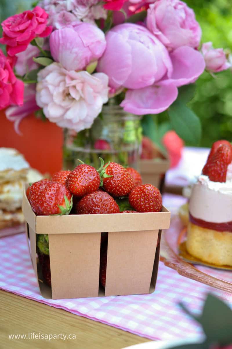 Sweet Strawberry Theme Party - Life is a Party