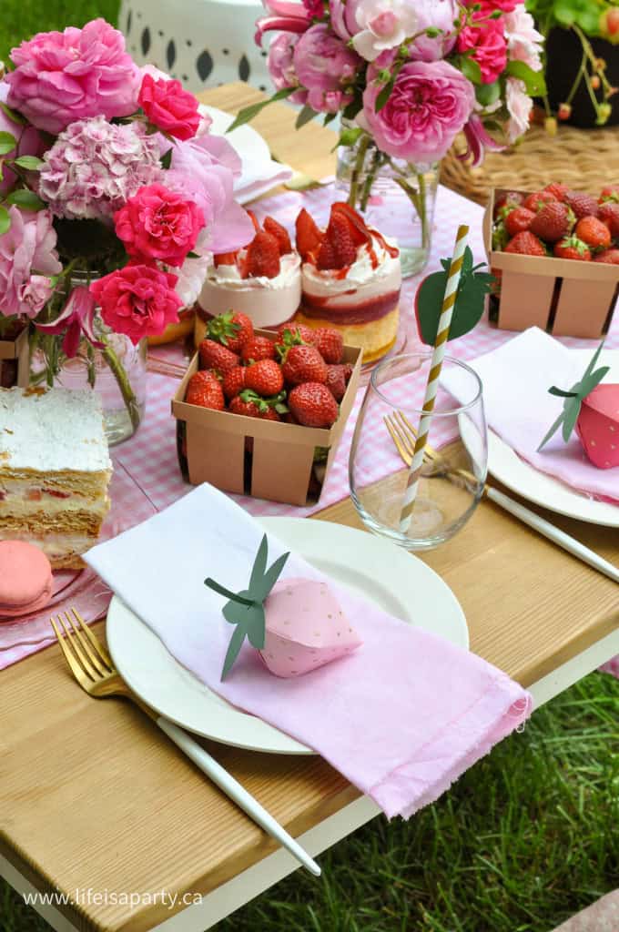 Sweet Strawberry Theme Party - Life is a Party