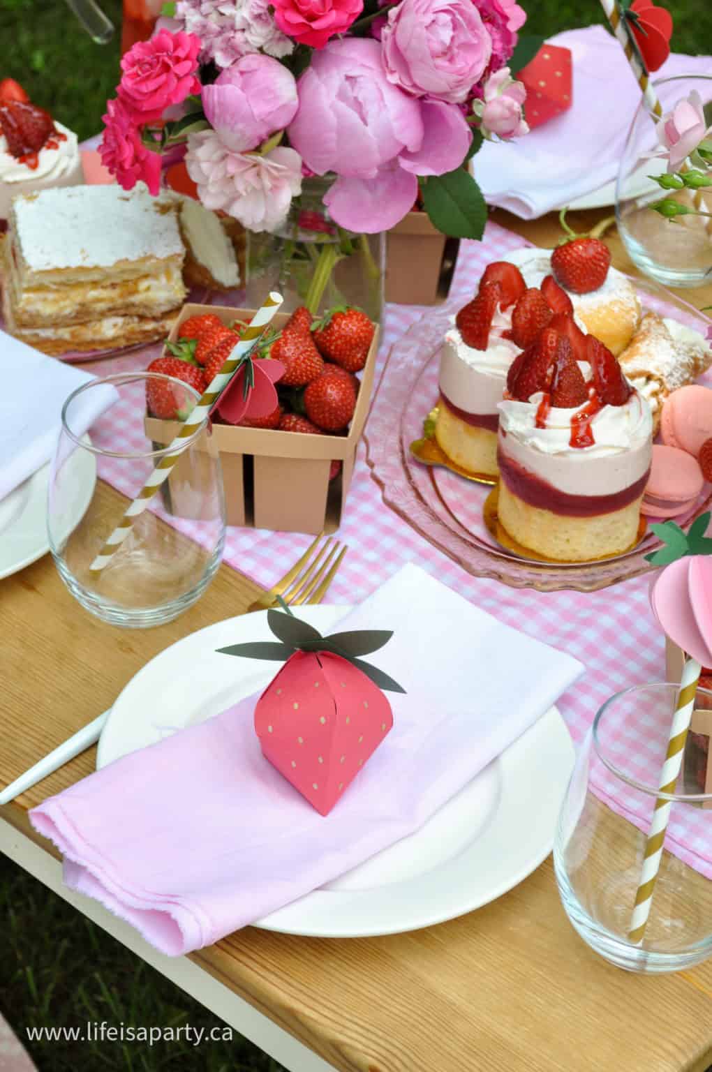 Sweet Strawberry Theme Party - Life is a Party