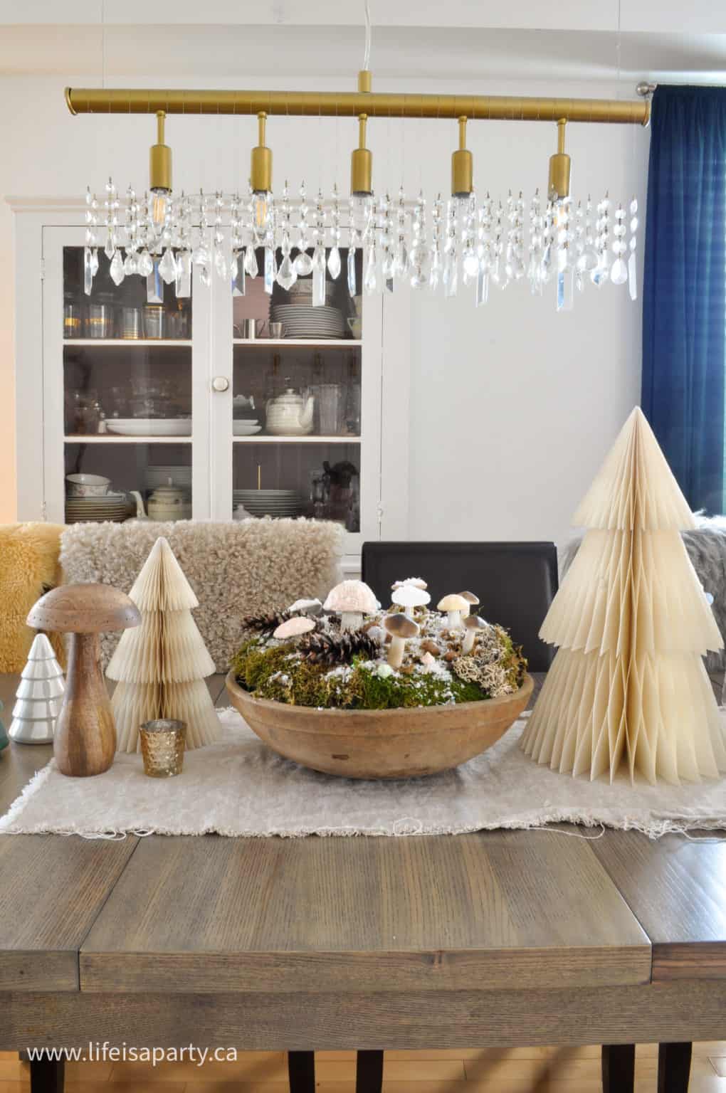 Woodland Enchanted Forest Christmas Decorating - Life is a Party