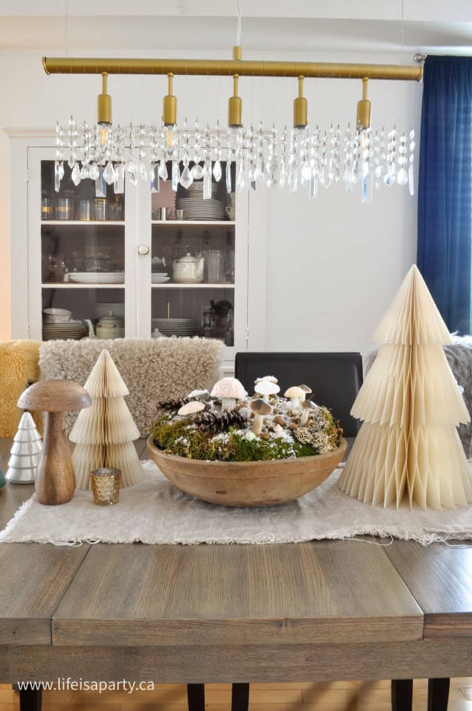 Woodland Enchanted Forest Christmas Decorating - Life is a Party