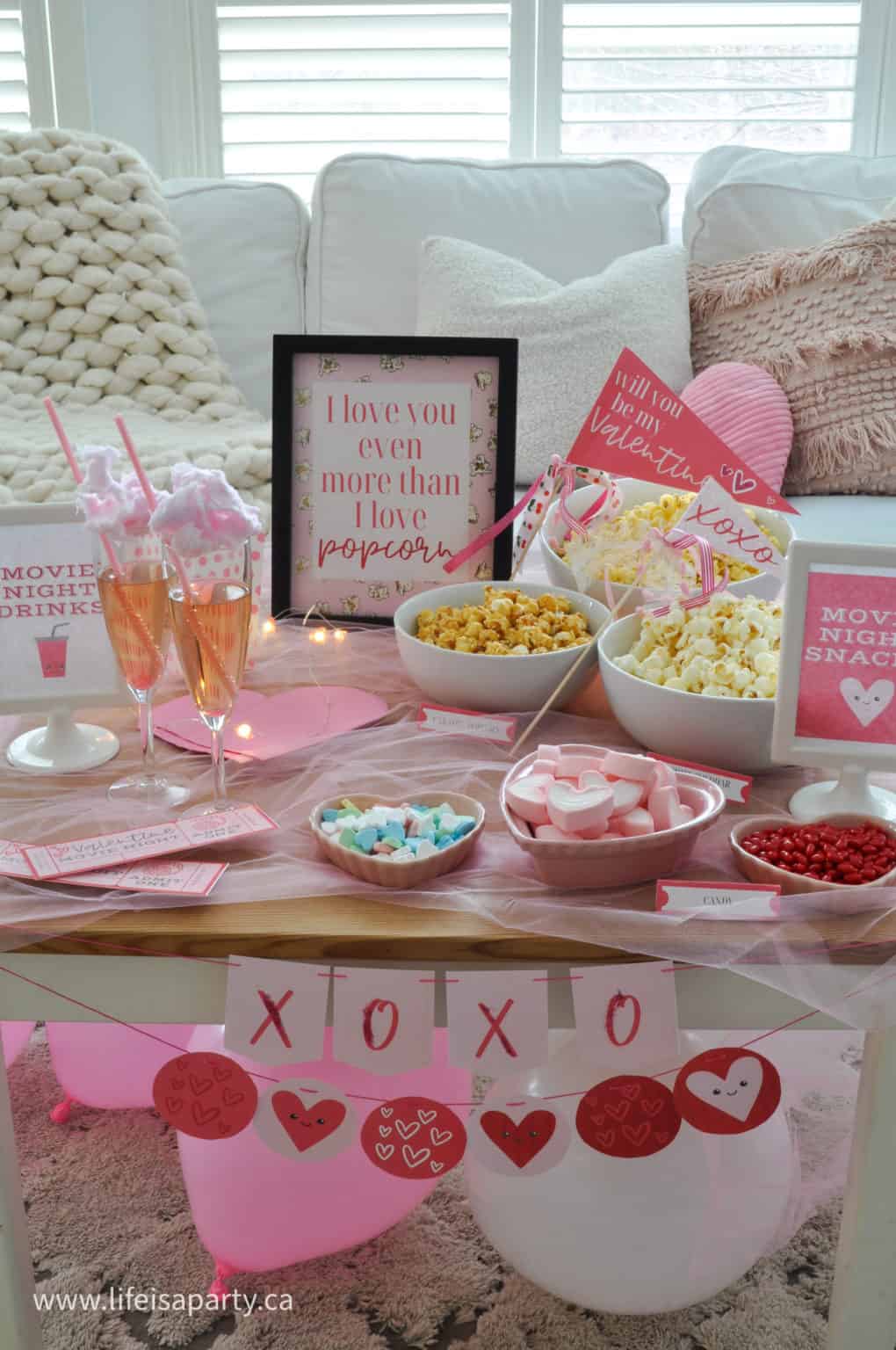 Valentine's Day Movie Night - Life is a Party