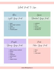 The Beginner's Guide to Cricut Mat Sizes and Types - Life is a Party