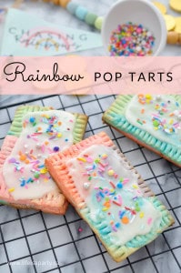Rainbow Pop Tart Recipe - Life is a Party