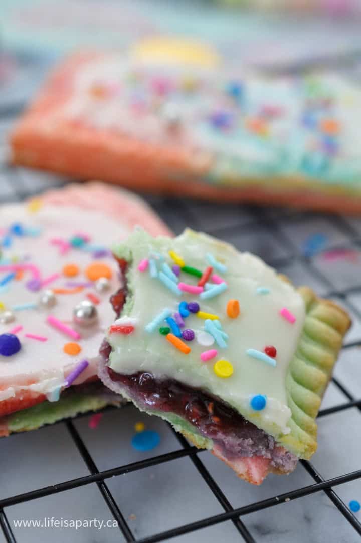 Rainbow Pop Tart Recipe - Life is a Party