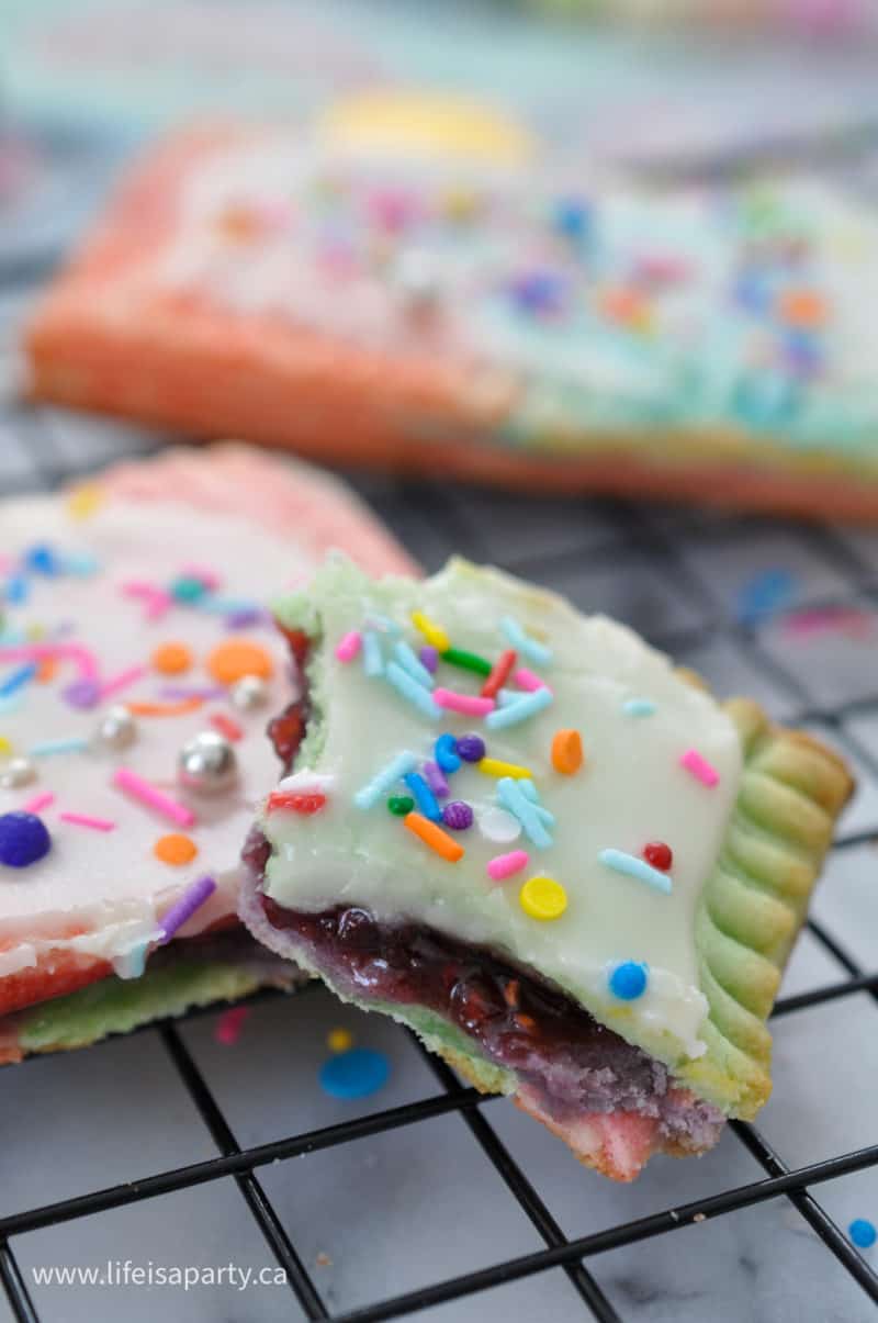 Rainbow Pop Tart Recipe - Life is a Party