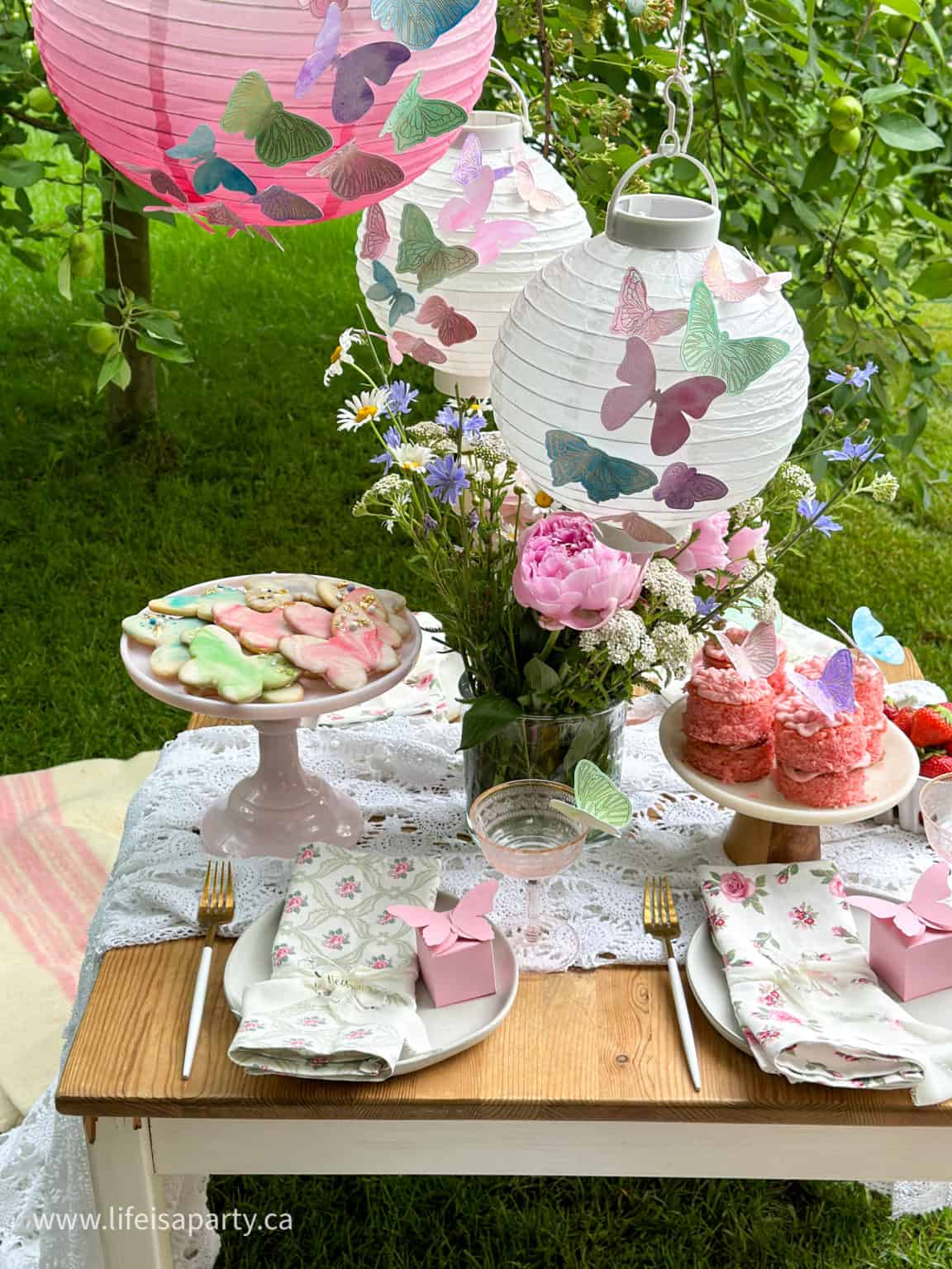 Butterfly Themed Party Ideas - Life is a Party