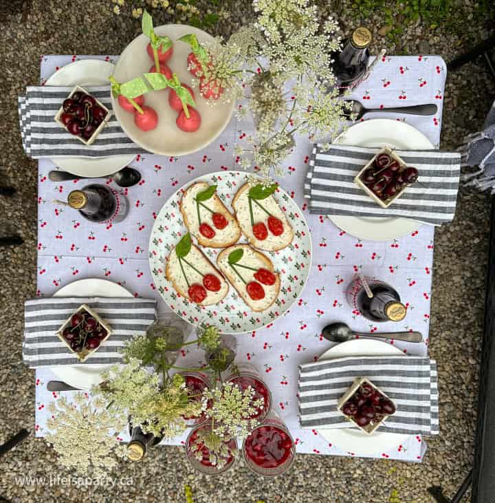 Cherry Themed Party Ideas - Life is a Party