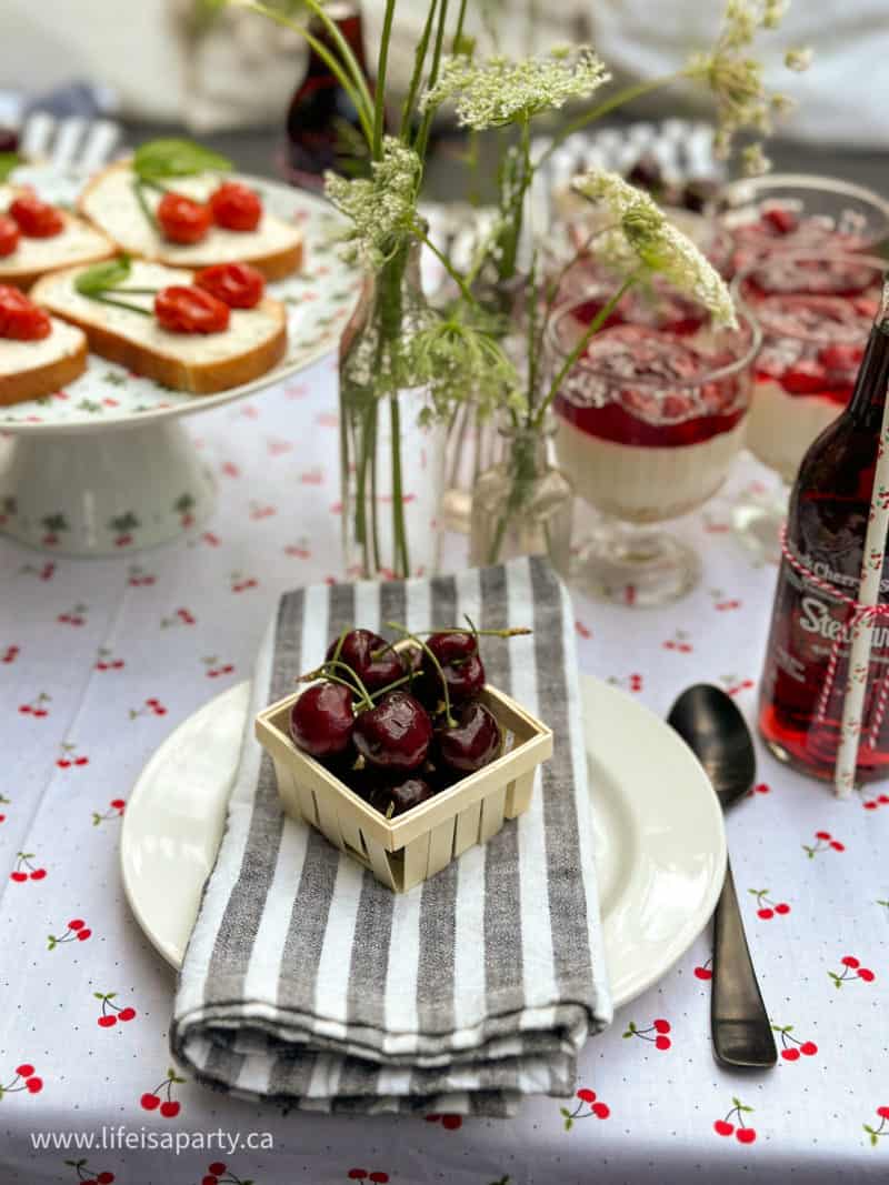 Cherry Themed Party Ideas - Life is a Party