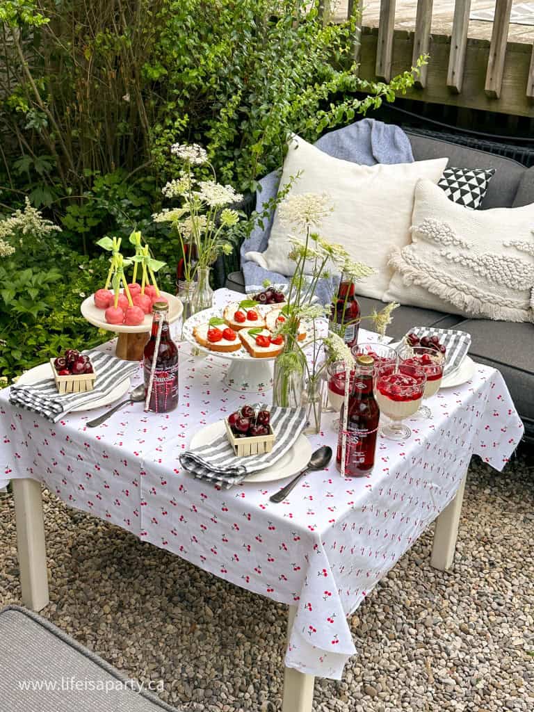Cherry Themed Party Ideas - Life is a Party